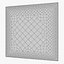Golden seamless wall panel 3D model - TurboSquid 1413750