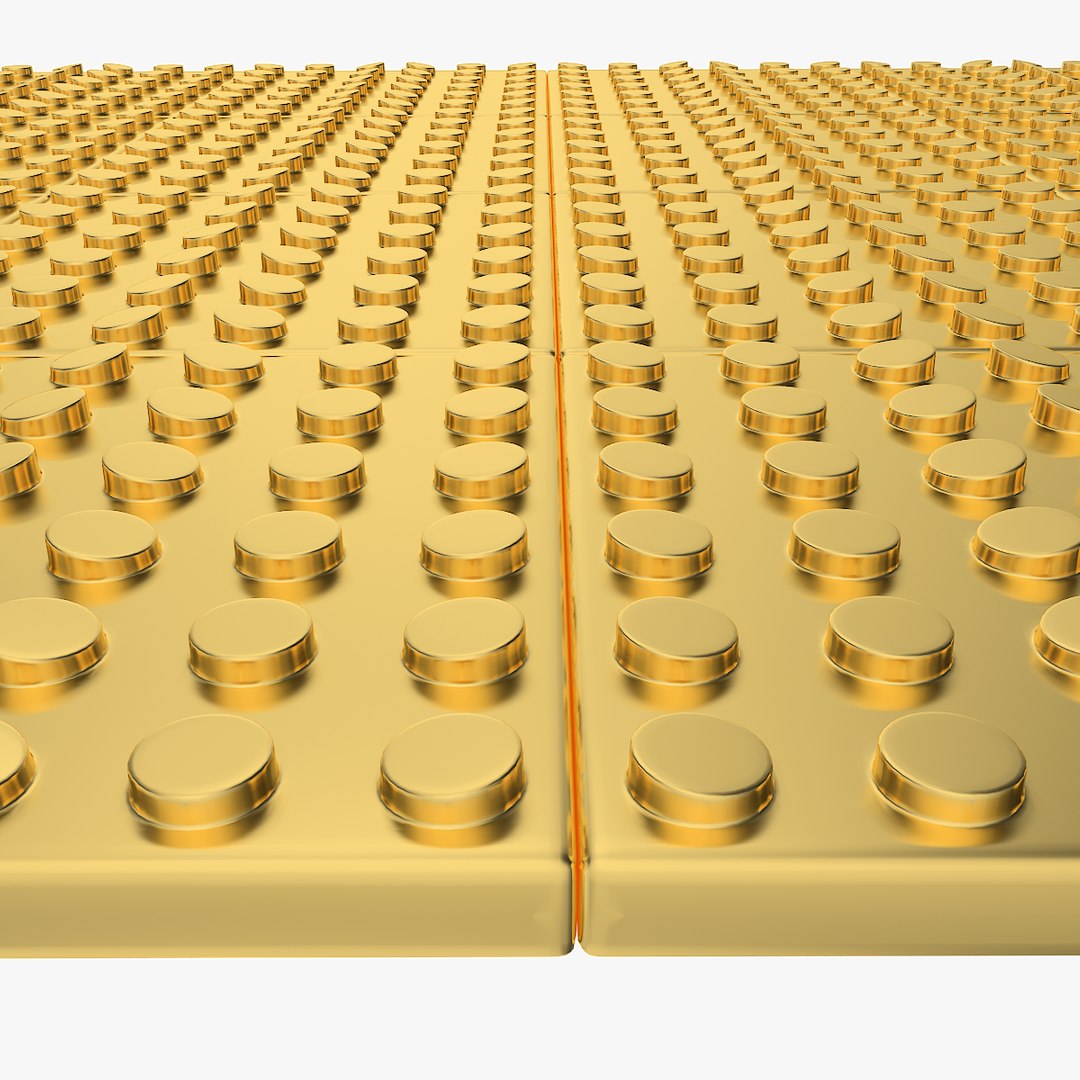 Golden seamless wall panel 3D model - TurboSquid 1413750