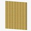 Golden seamless wall panel 3D model - TurboSquid 1413750