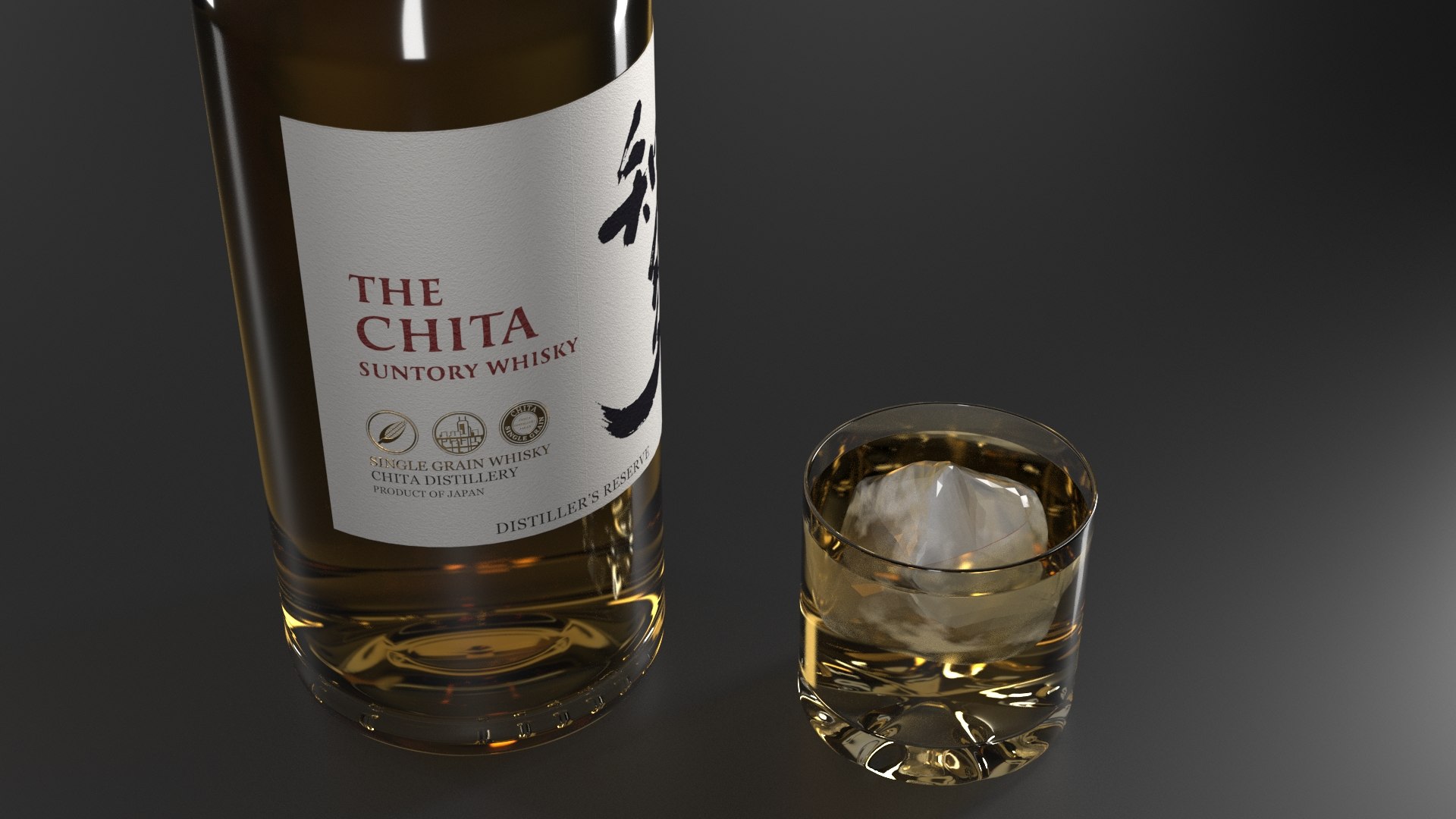 3D The Chita Whisky - TurboSquid 2161671
