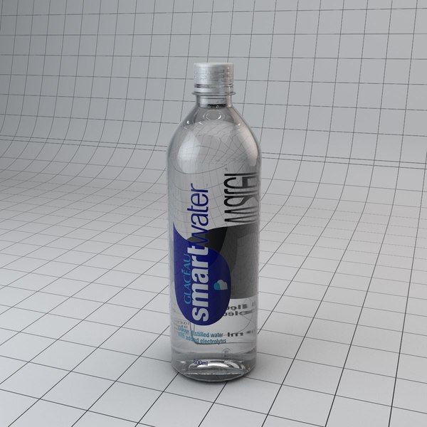 3d model bottle dasani water