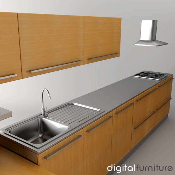 3D model kitchen sink - TurboSquid 1269682