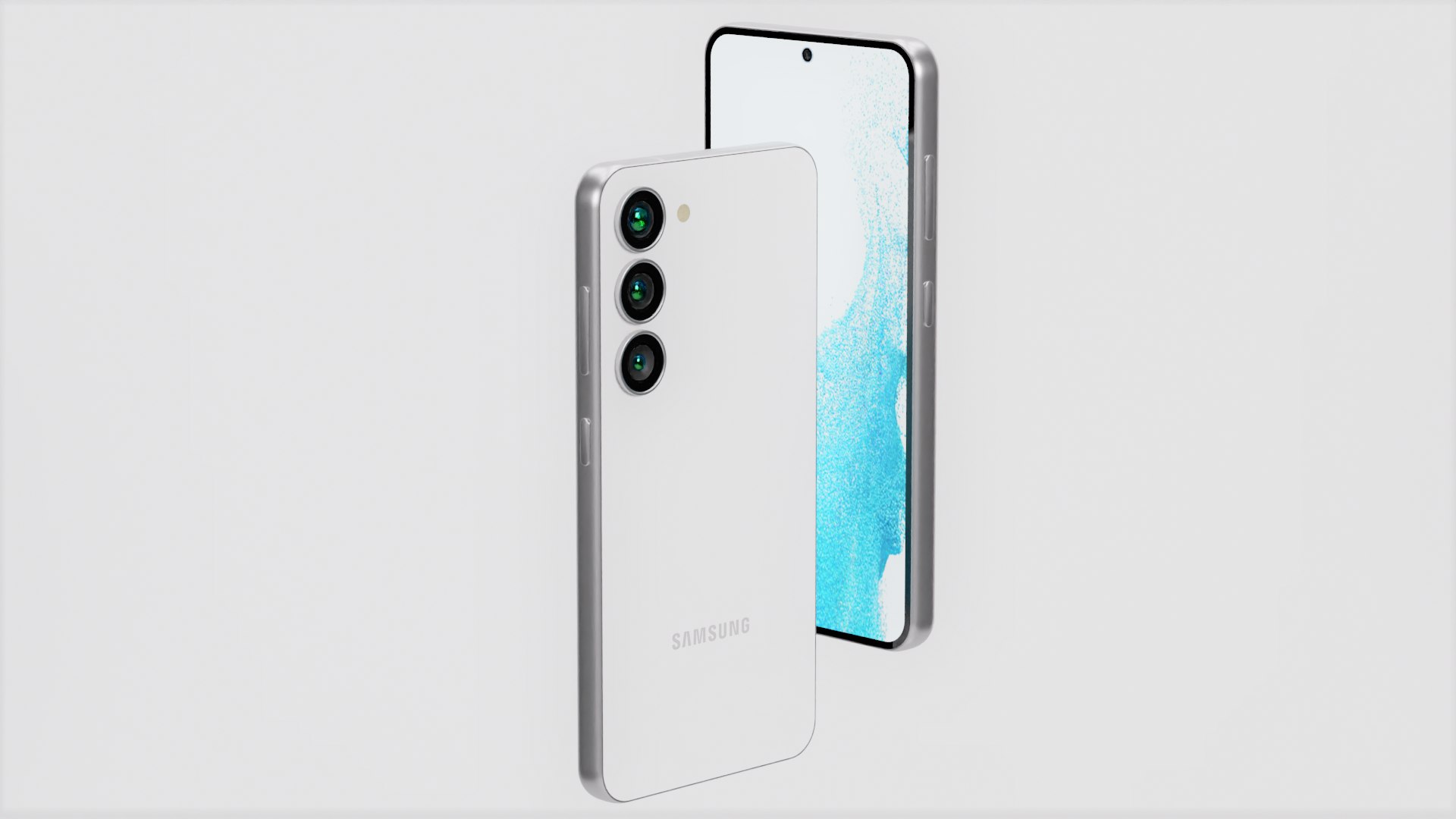 Samsung Galaxy S23 White 3D Model - TurboSquid 2004892