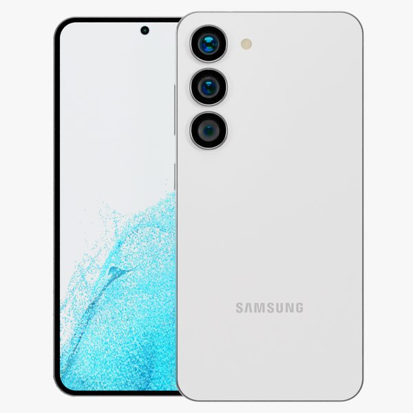 Samsung Galaxy s23 white 3D model - TurboSquid 2004892