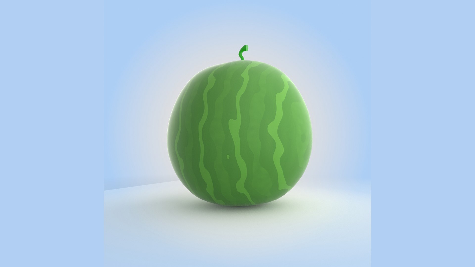 Watermelon 3D - TurboSquid 2008822