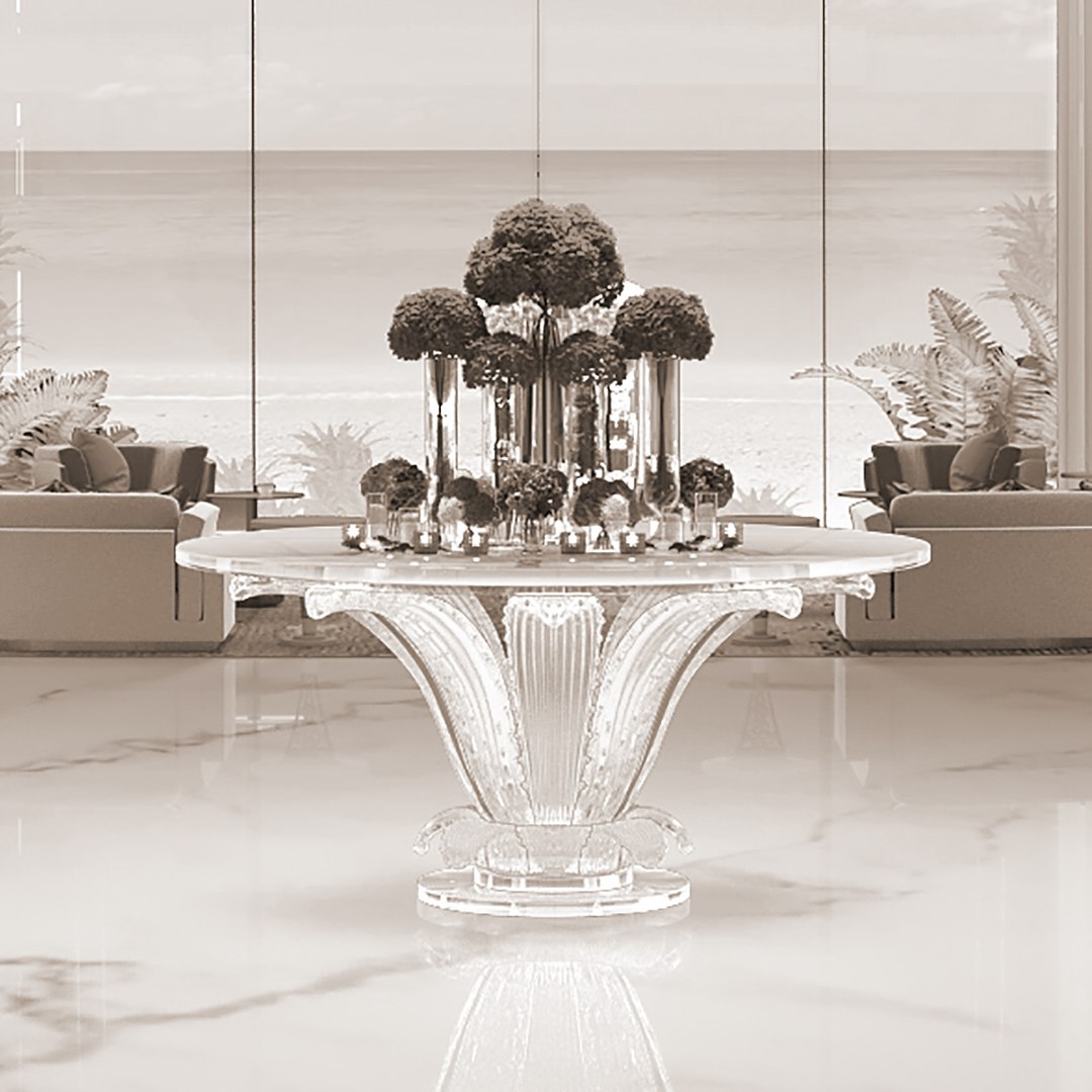 Center Table Flowers 3D - TurboSquid 1457873