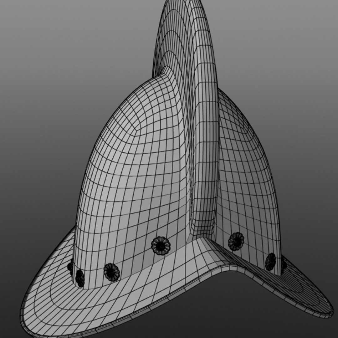 morion helmets 3d model