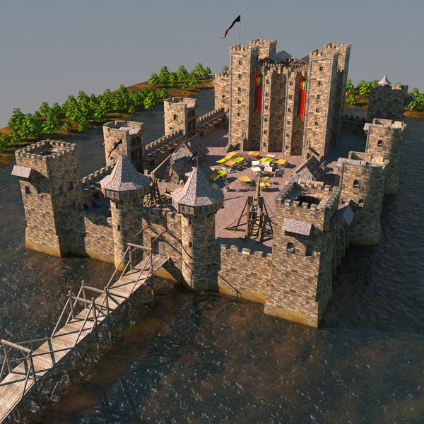 Castle 3D Models for Download | TurboSquid