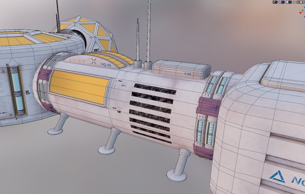 3D space mars colony car vehicle model - TurboSquid 1554333