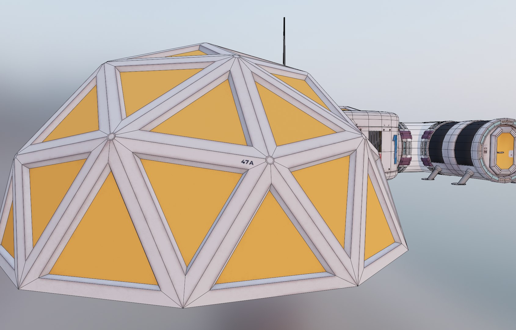 3D space mars colony car vehicle model - TurboSquid 1554333