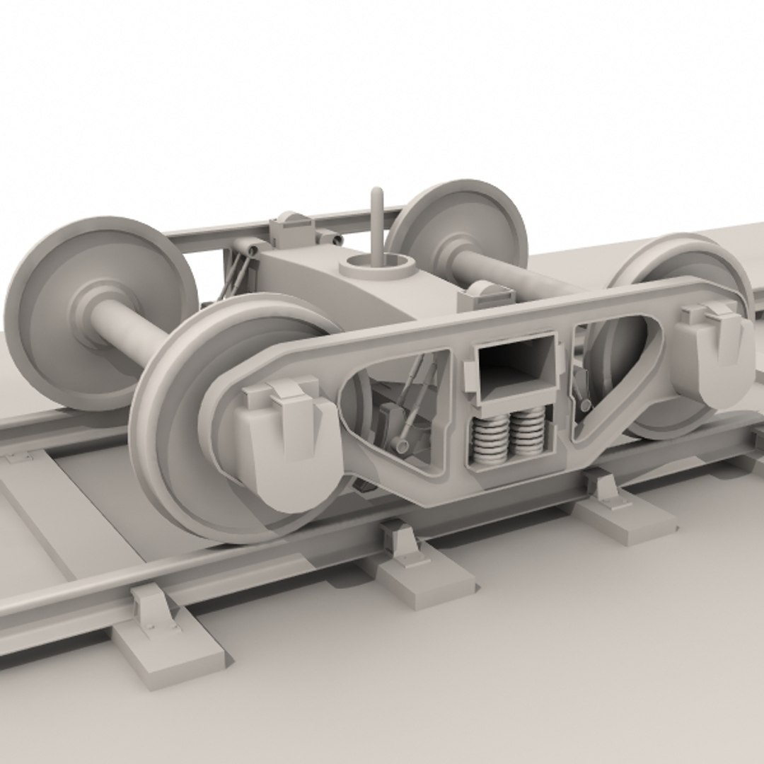 3d freight train boxcar