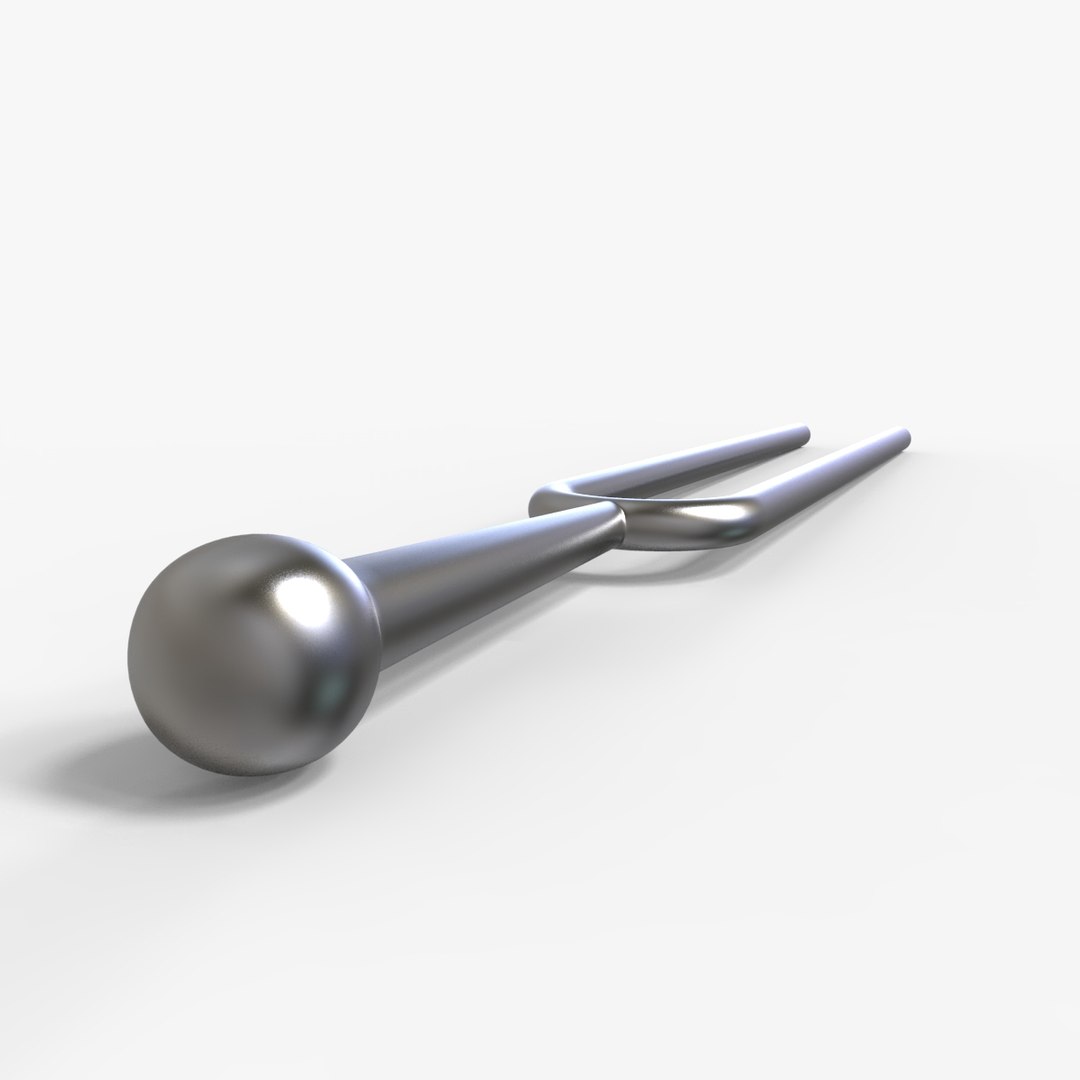 Tuning Fork 3D Model - TurboSquid 1266779