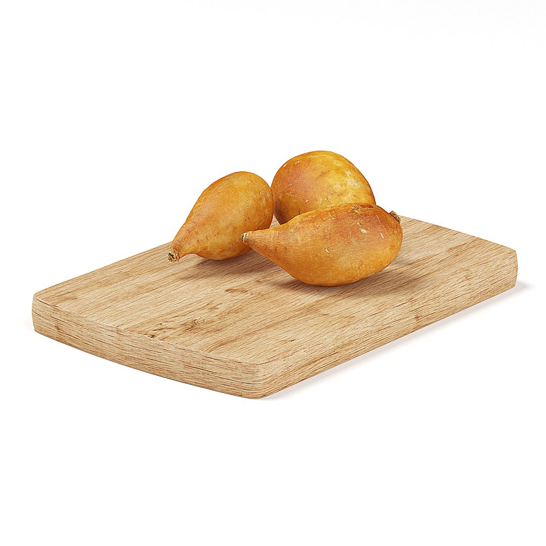3d yams wooden board