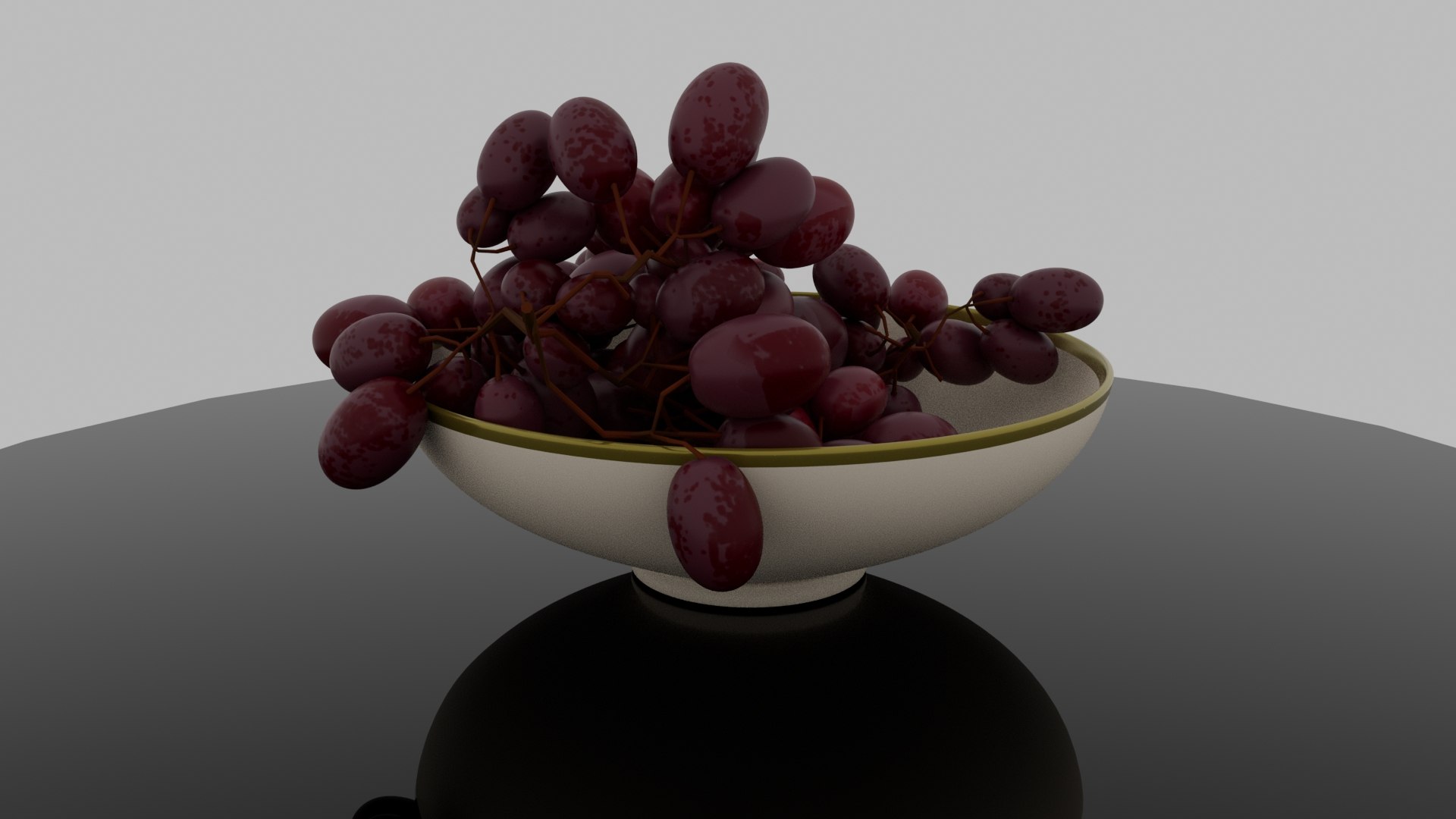 3D Beautiful Grapes - TurboSquid 1810826