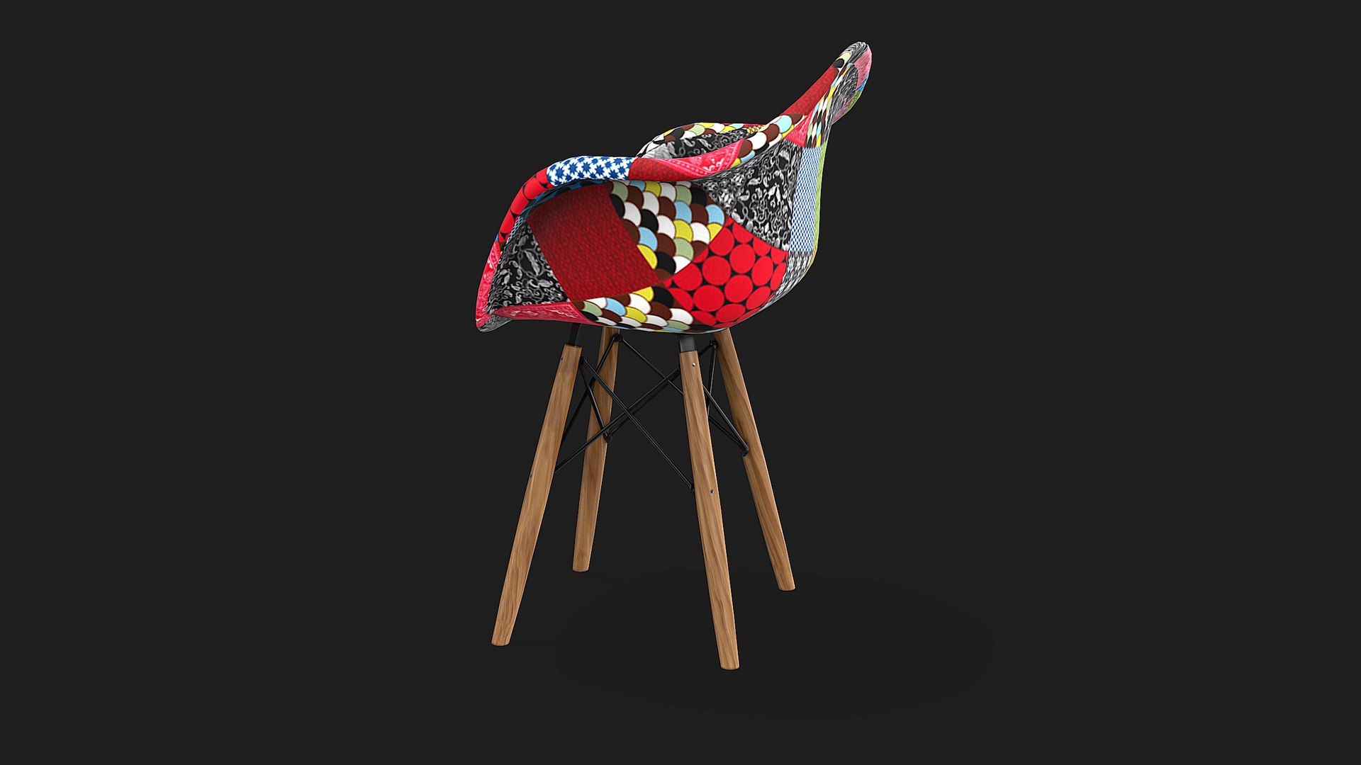 Colorful Armchair 3D - TurboSquid 2144694