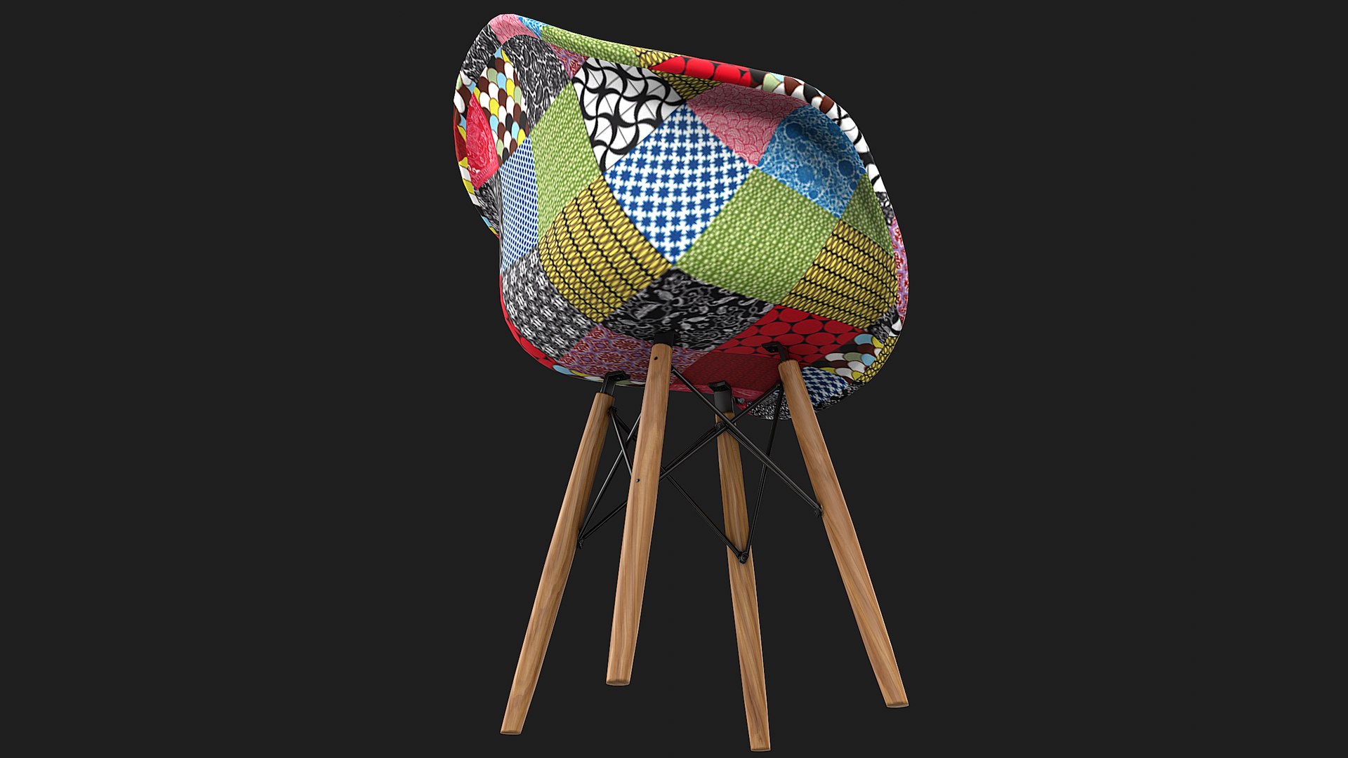 Colorful Armchair 3D - TurboSquid 2144694