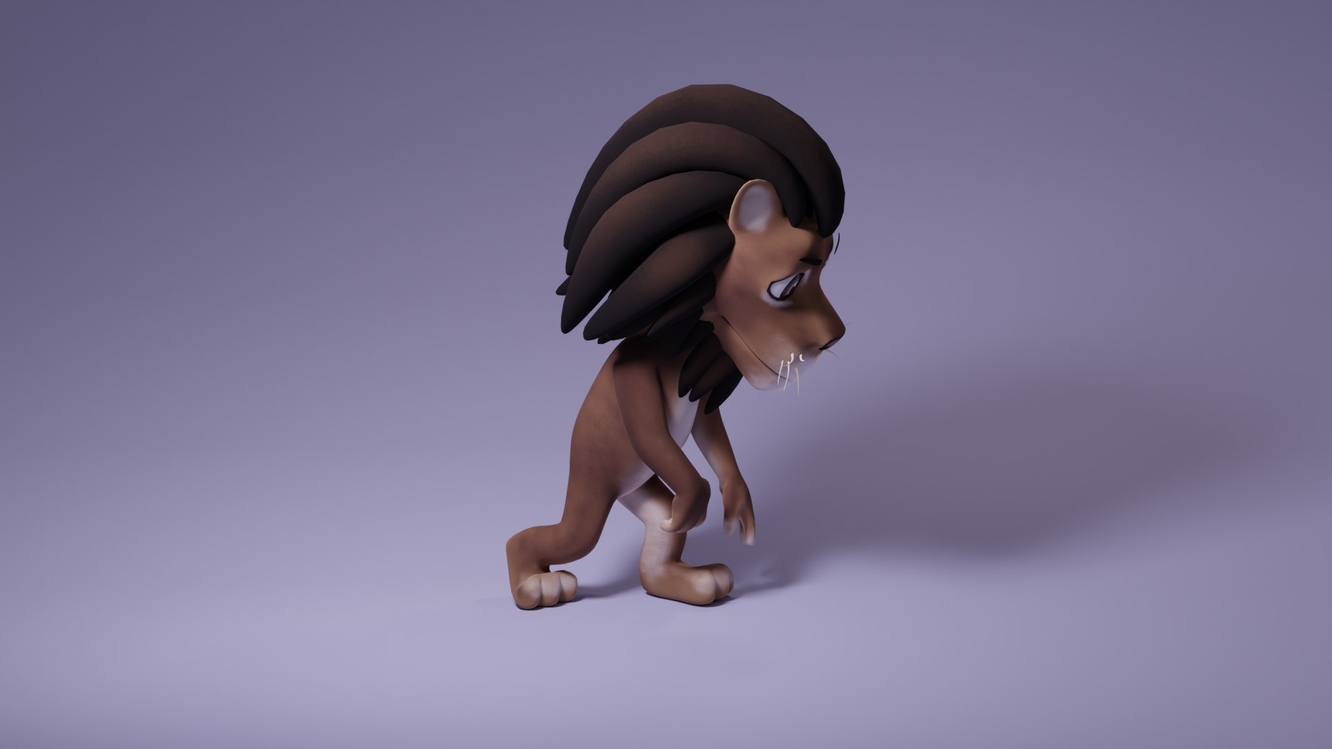 3D Toon Humanoid Lion Model - TurboSquid 1774542