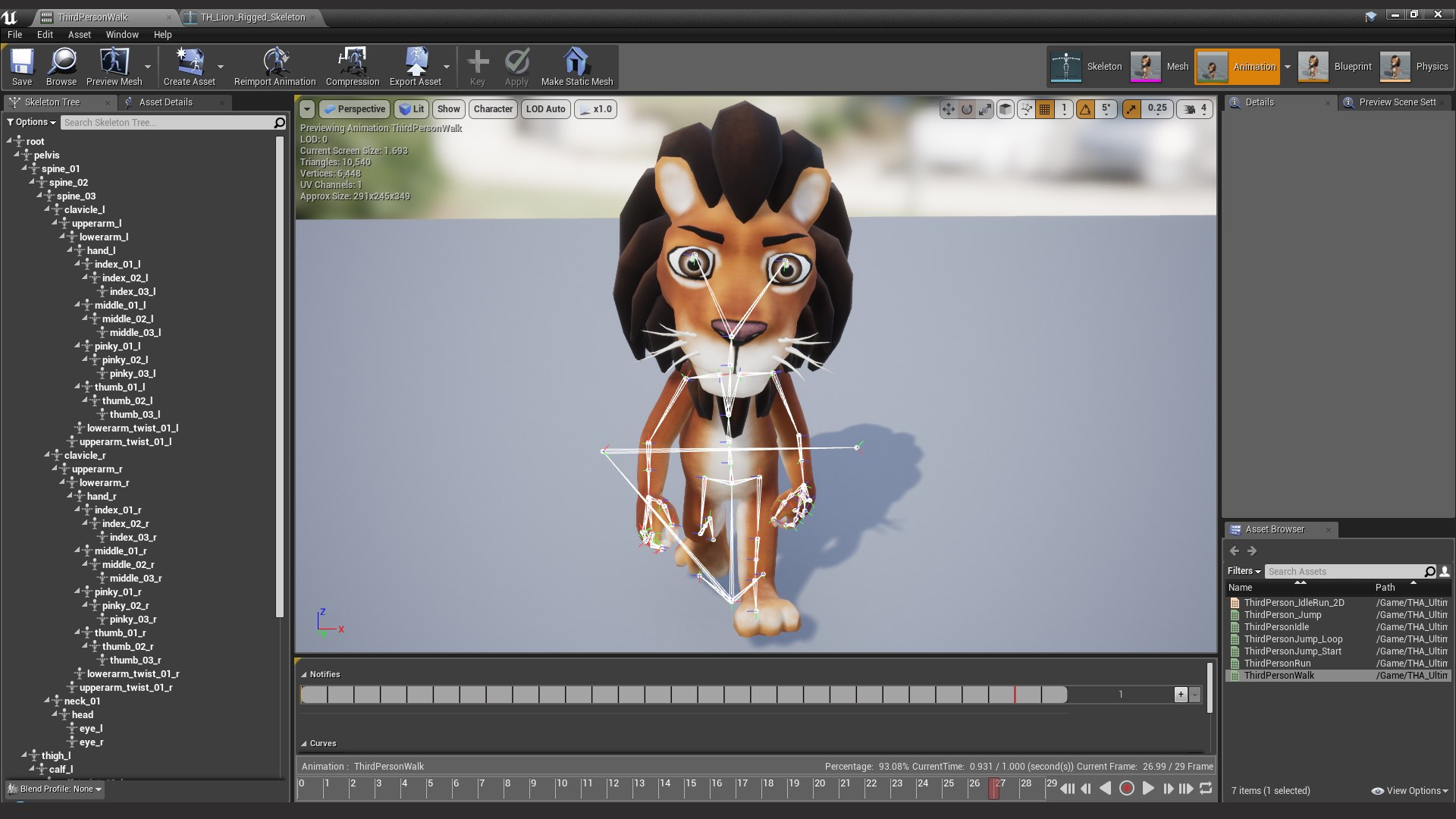 3D Toon Humanoid Lion Model - TurboSquid 1774542