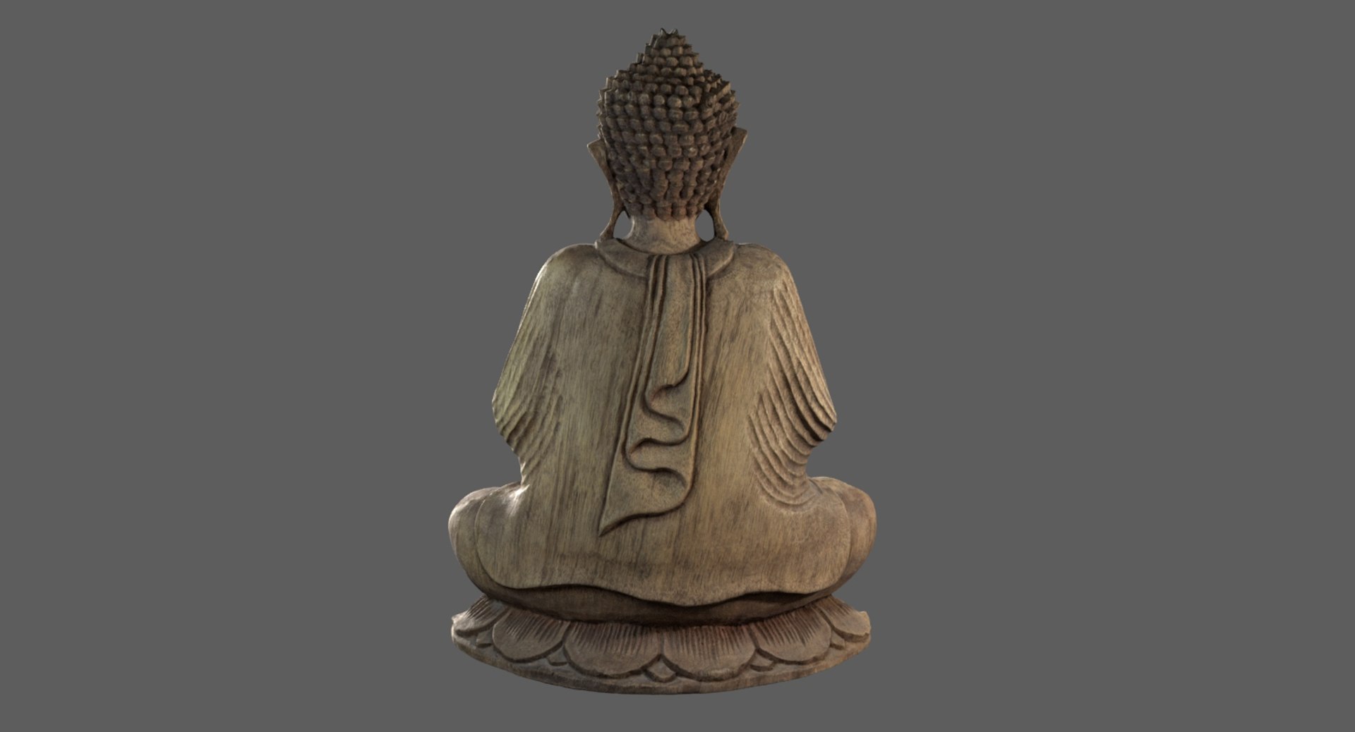 3D Scanned Buddha Statue Model - TurboSquid 1369423