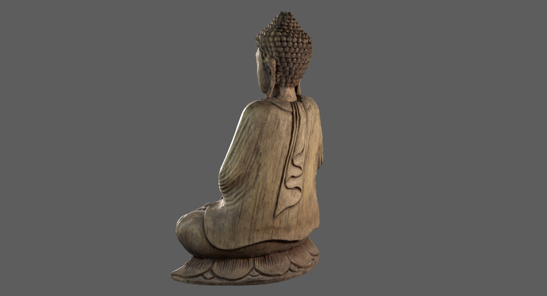 3D Scanned Buddha Statue Model - TurboSquid 1369423