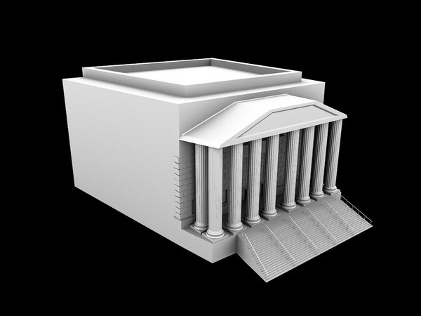 Courthouse 3D Models for Download | TurboSquid