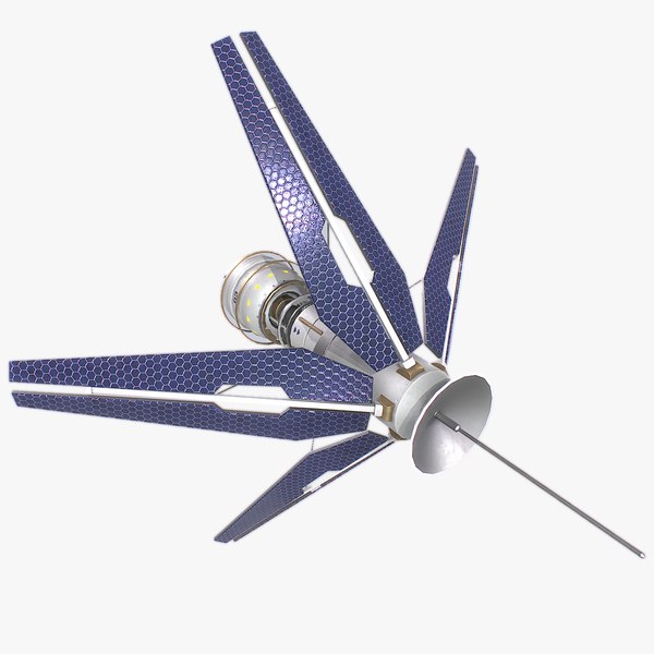 modelo 3d Satélite de ciencia ficción - TurboSquid 2431785