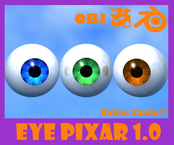 modelo 3d Eye Pixar 1.0 gratis - TurboSquid 631358