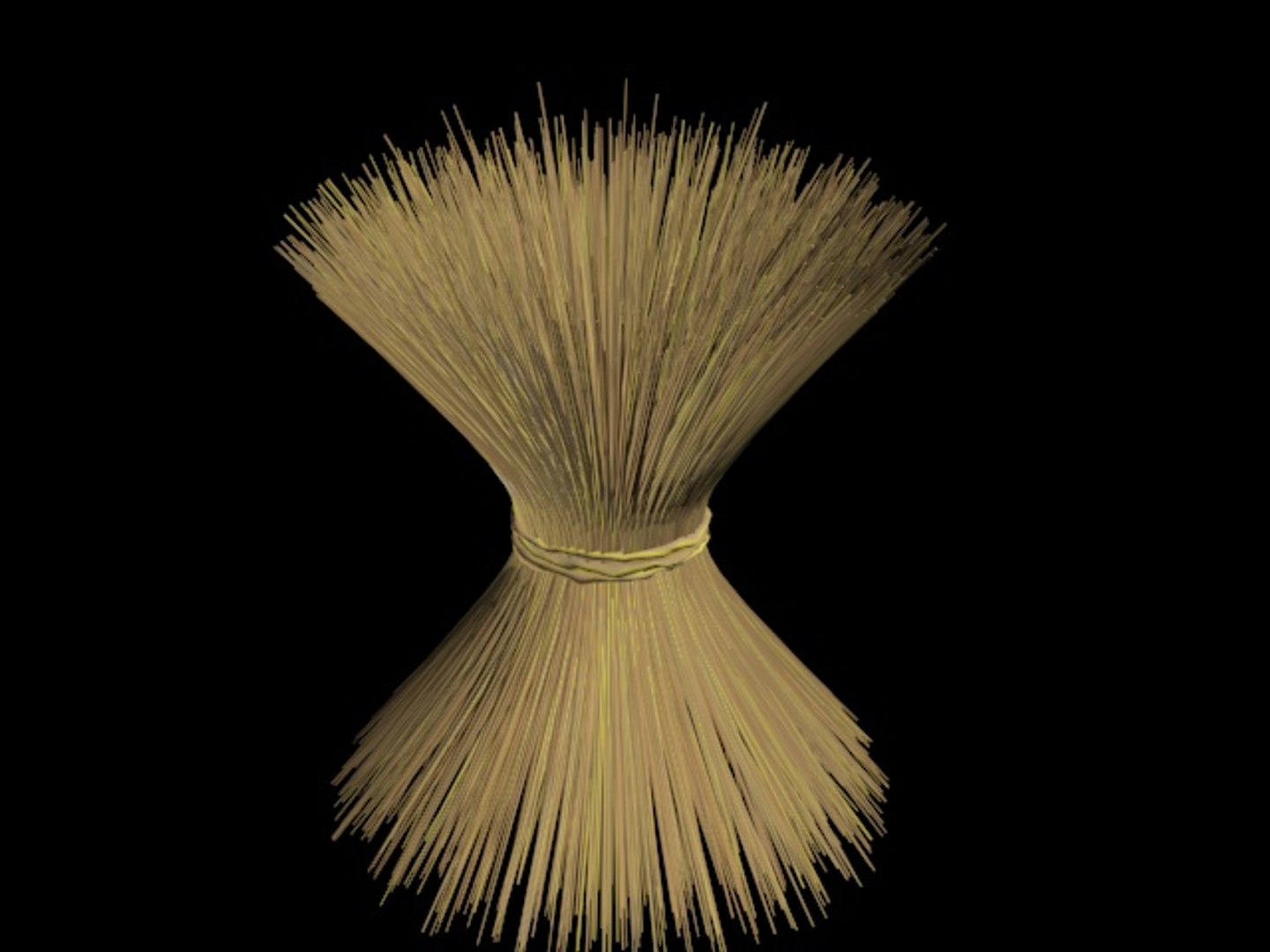 straw 3d model