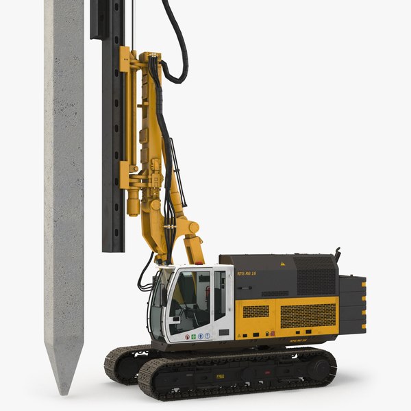 Pile Driver 3D Models for Download | TurboSquid