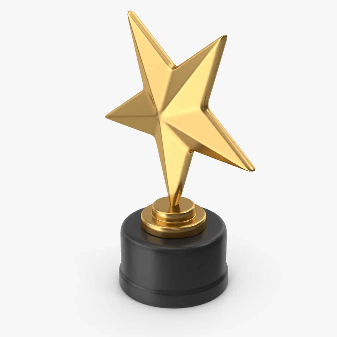 Star Trophy Awards 3D - TurboSquid 1926437