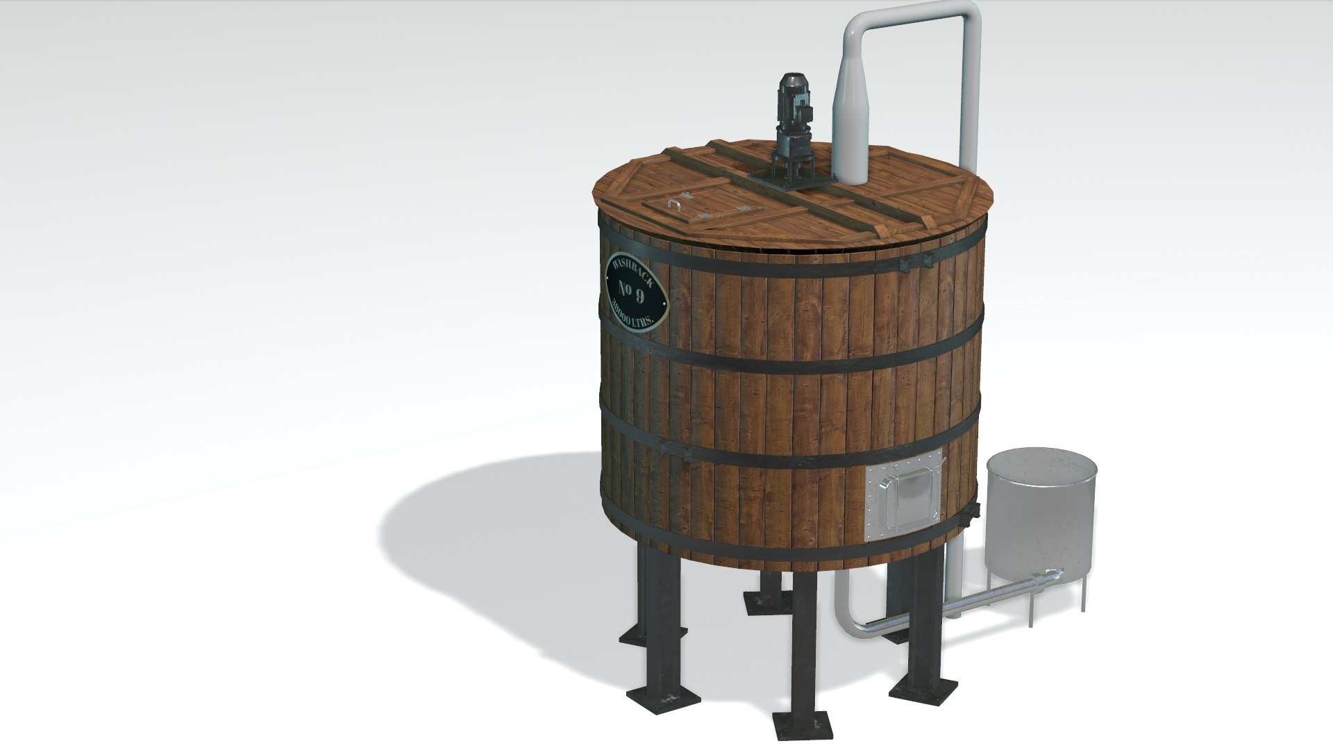 3D Model Washback Whisky Distillery - TurboSquid 2411326