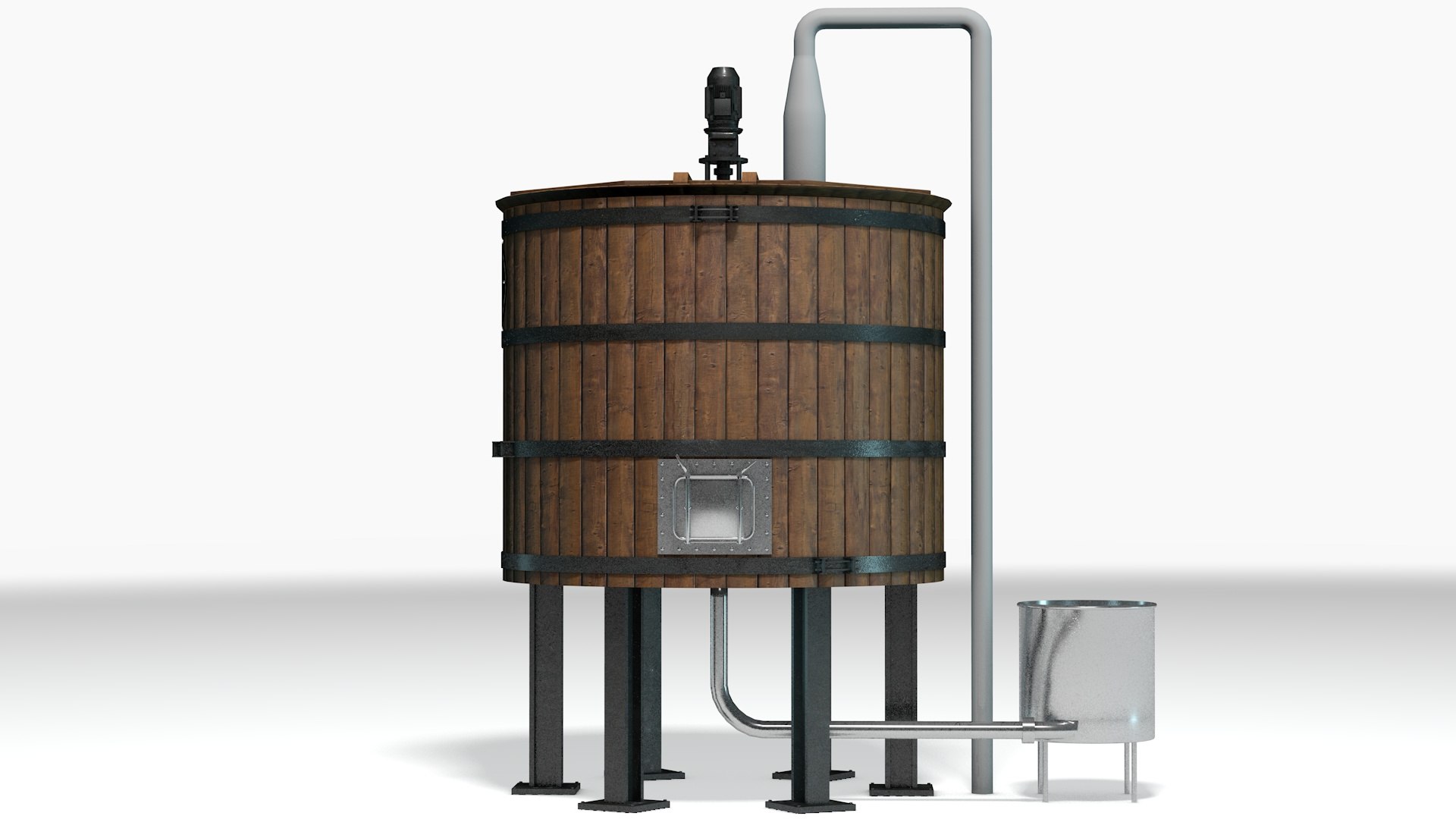 3D Model Washback Whisky Distillery - TurboSquid 2411326