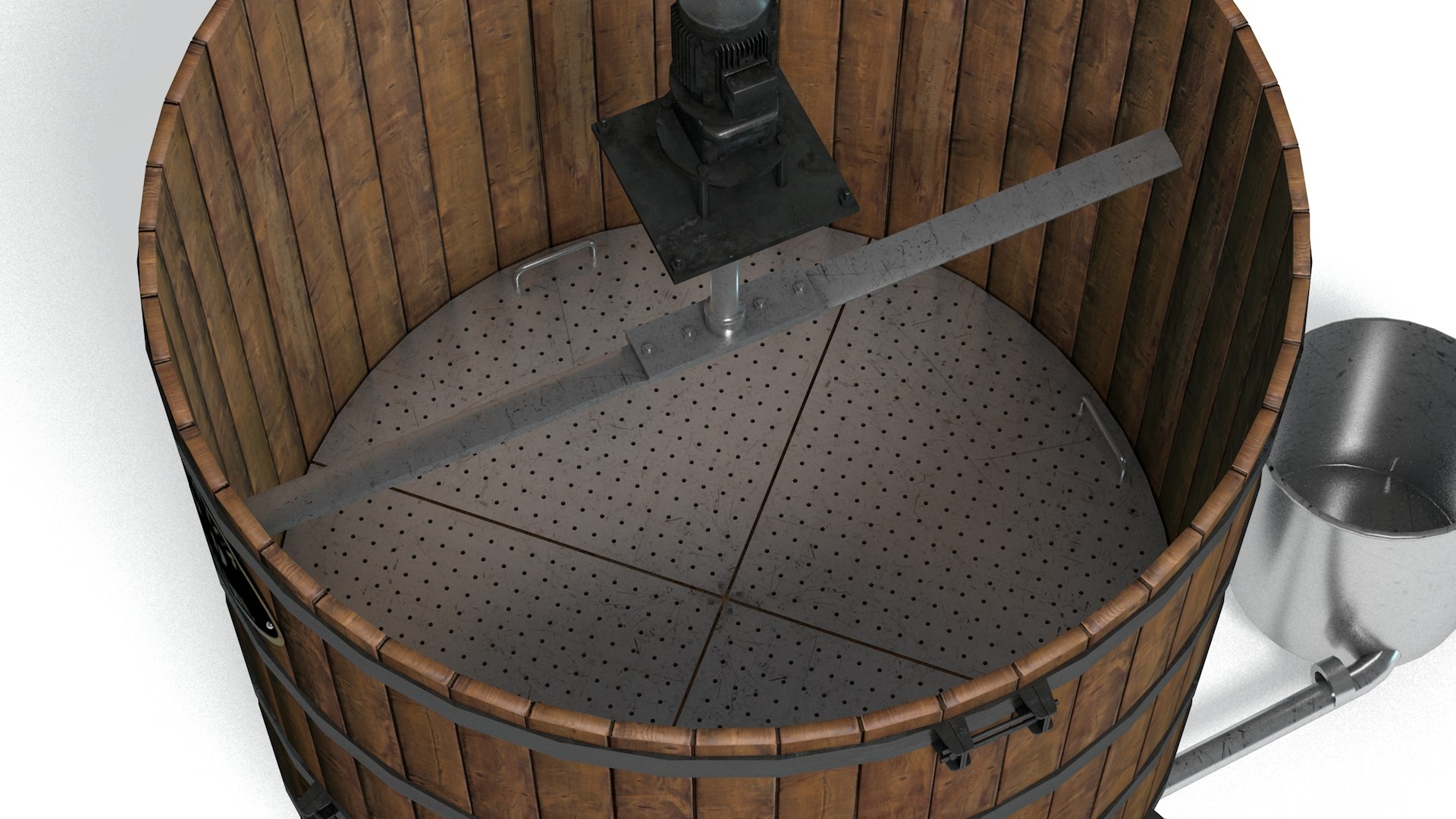 3D Model Washback Whisky Distillery - TurboSquid 2411326