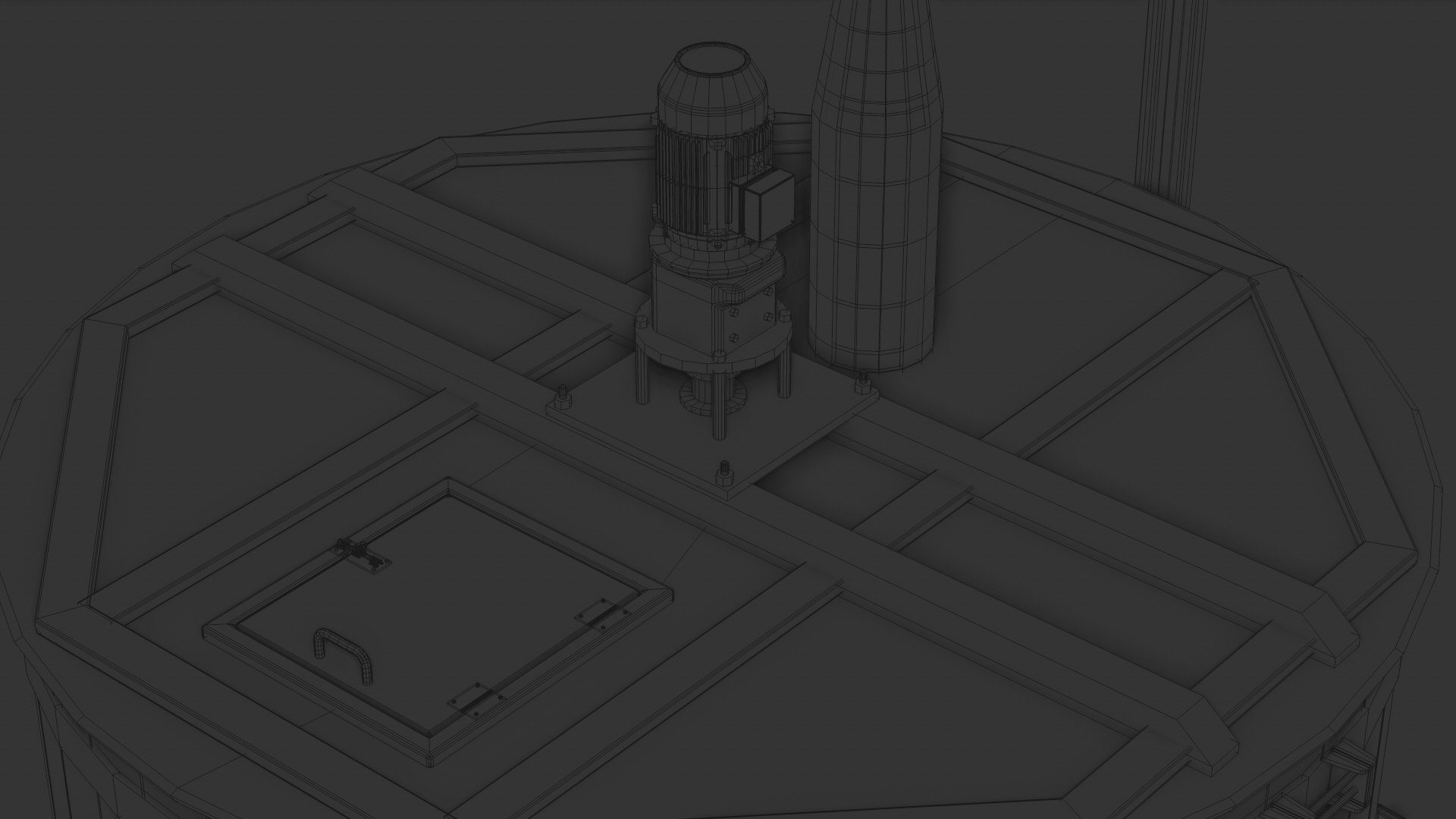 3D Model Washback Whisky Distillery - TurboSquid 2411326