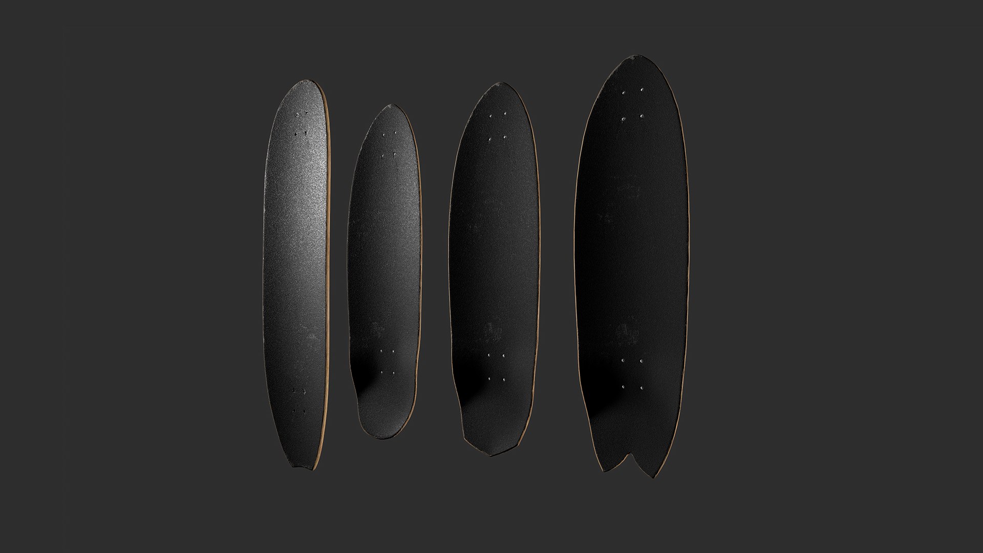 Surfskate Boards 3D Model - TurboSquid 2024290