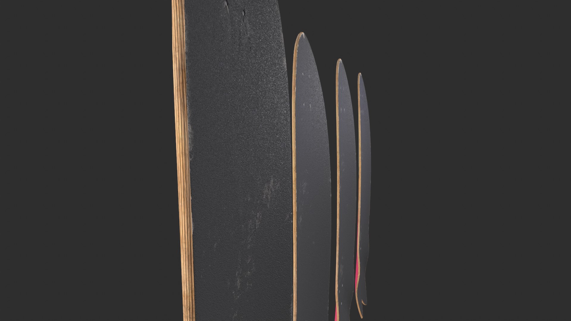 Surfskate Boards 3D Model - TurboSquid 2024290