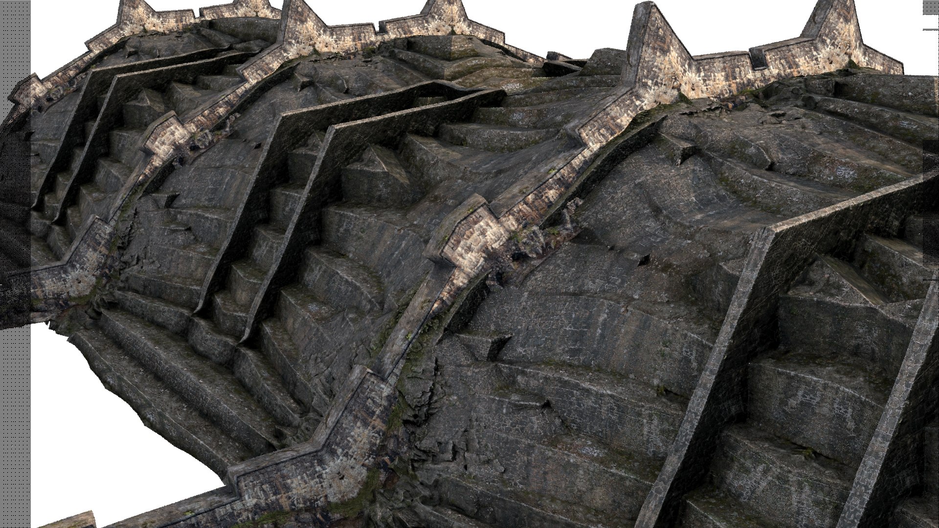 3D Pyramid Temple Wall 02 07 - TurboSquid 1727198