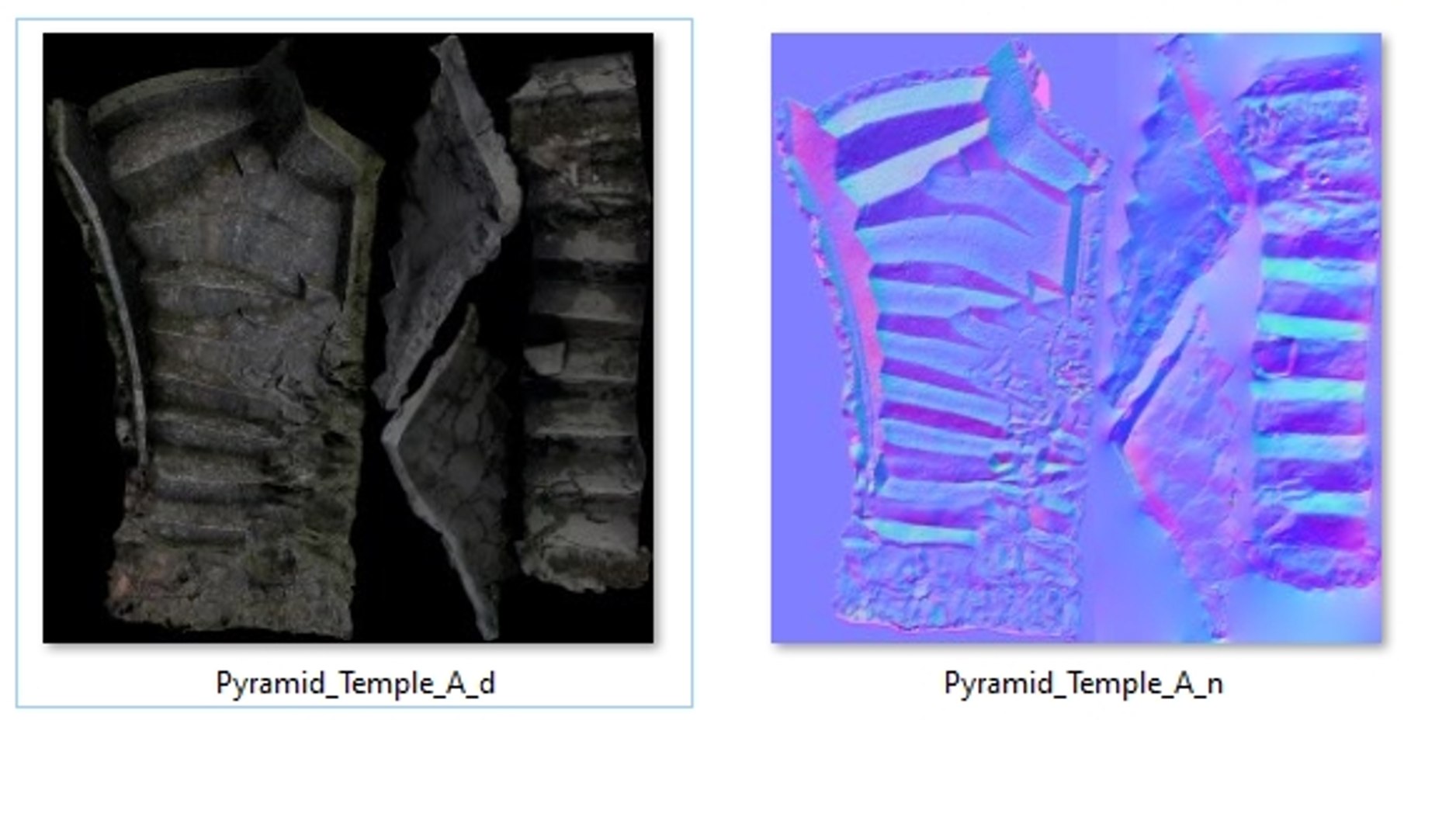 3D Pyramid Temple Wall 02 07 - TurboSquid 1727198