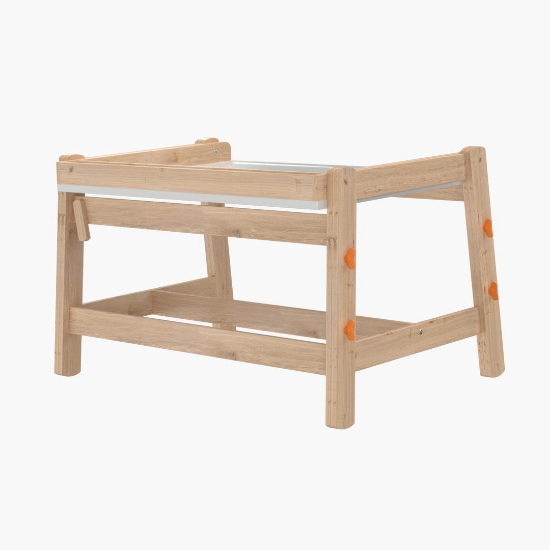 3D Flisat Childrens Desk Model - TurboSquid 2142920