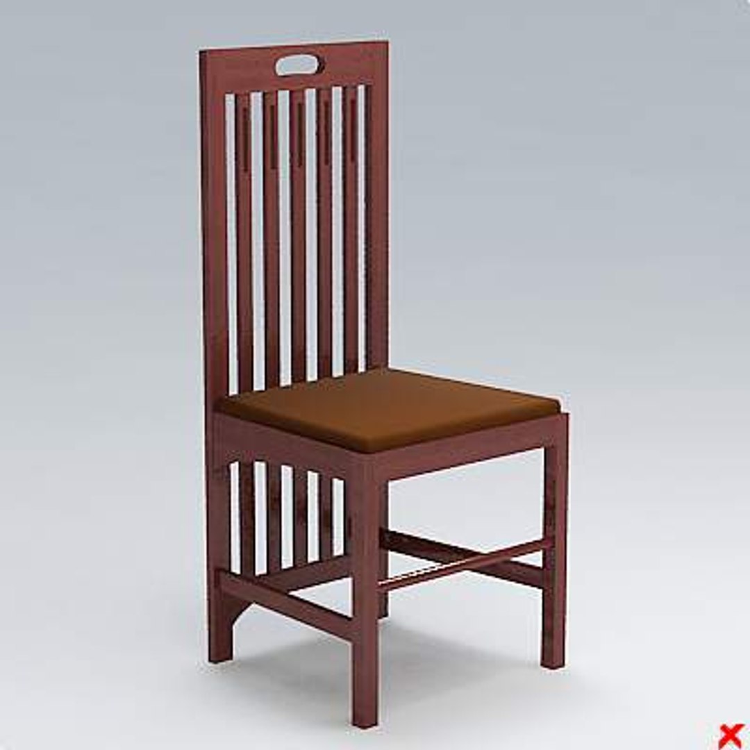 Free Dxf Model Chair