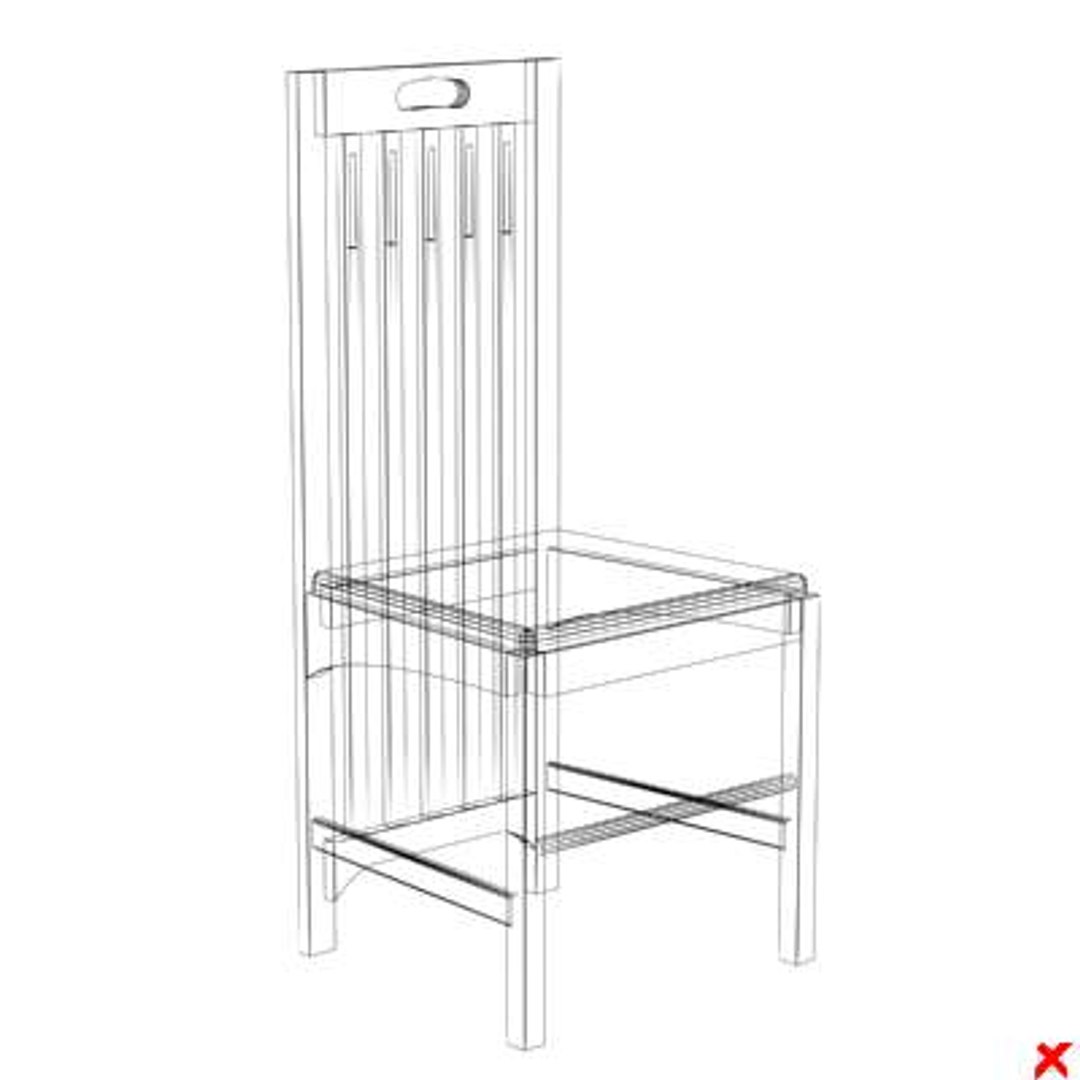 Free Dxf Model Chair