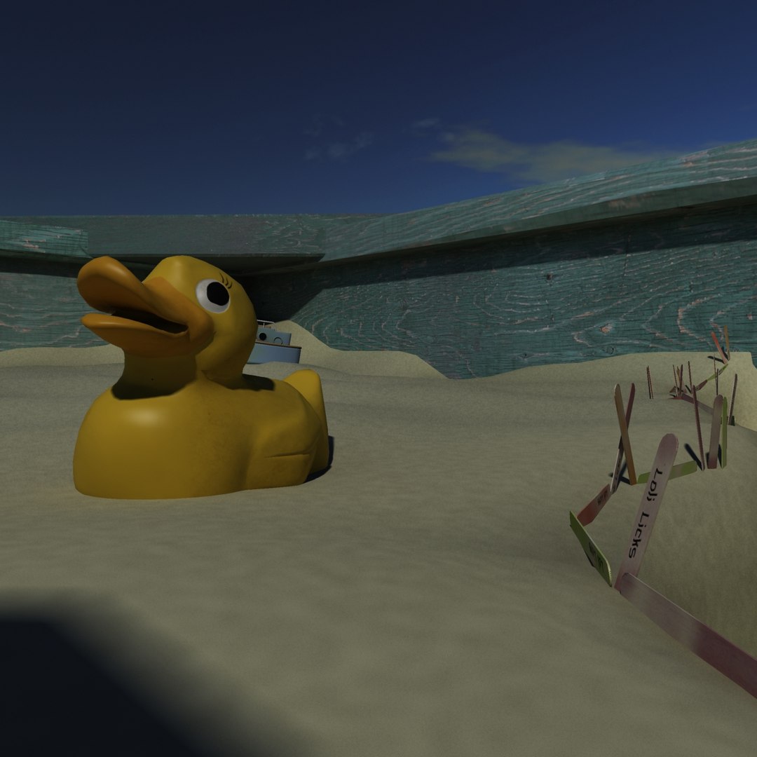 3d Sand Box Model