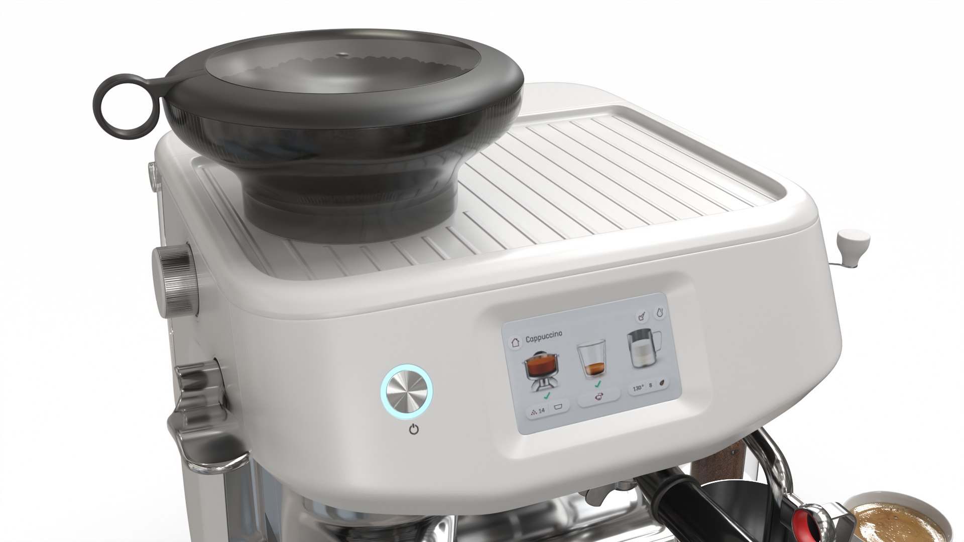 3D Espresso Brewing Set With Coffee Machine - TurboSquid 2302585