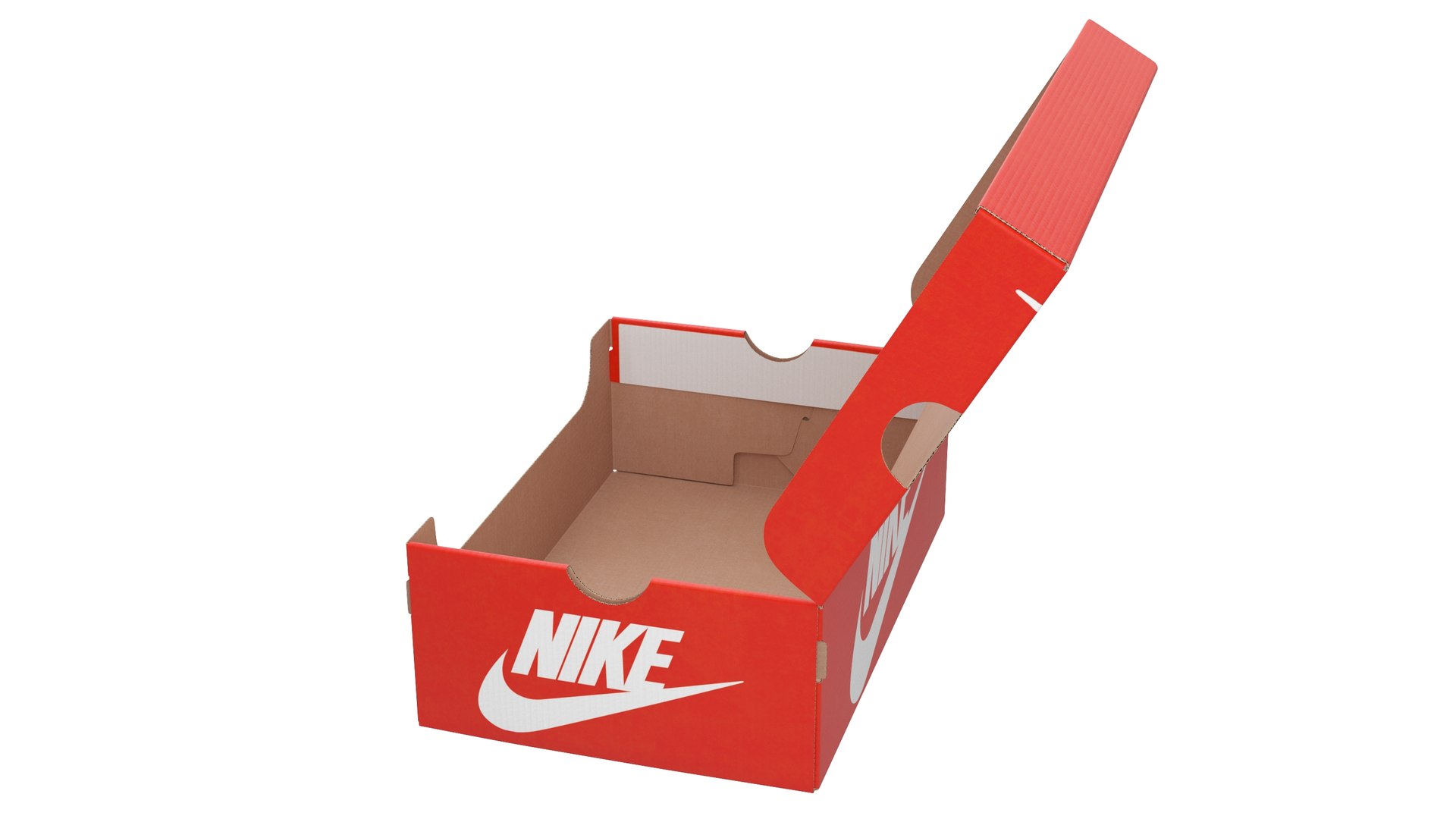 3D Nike Shoebox Open Model - TurboSquid 2158233