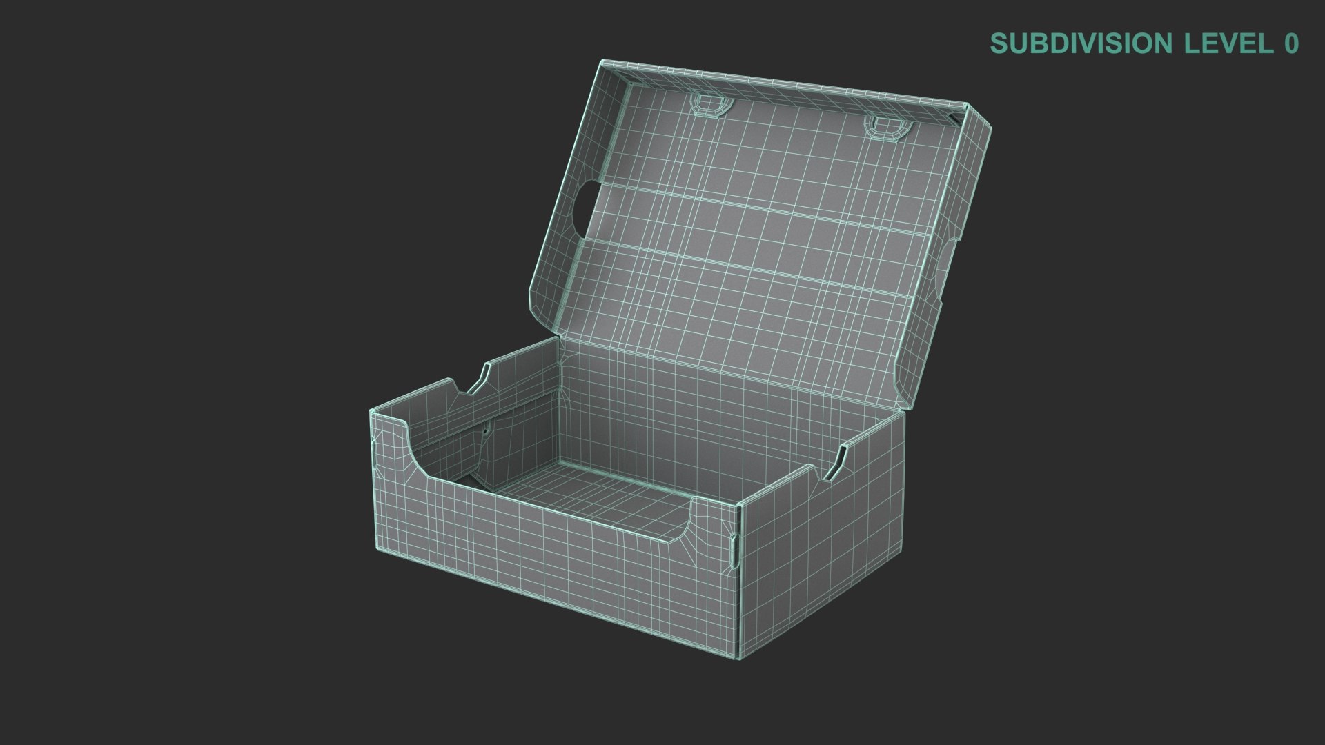 3D Nike Shoebox Open Model - TurboSquid 2158233