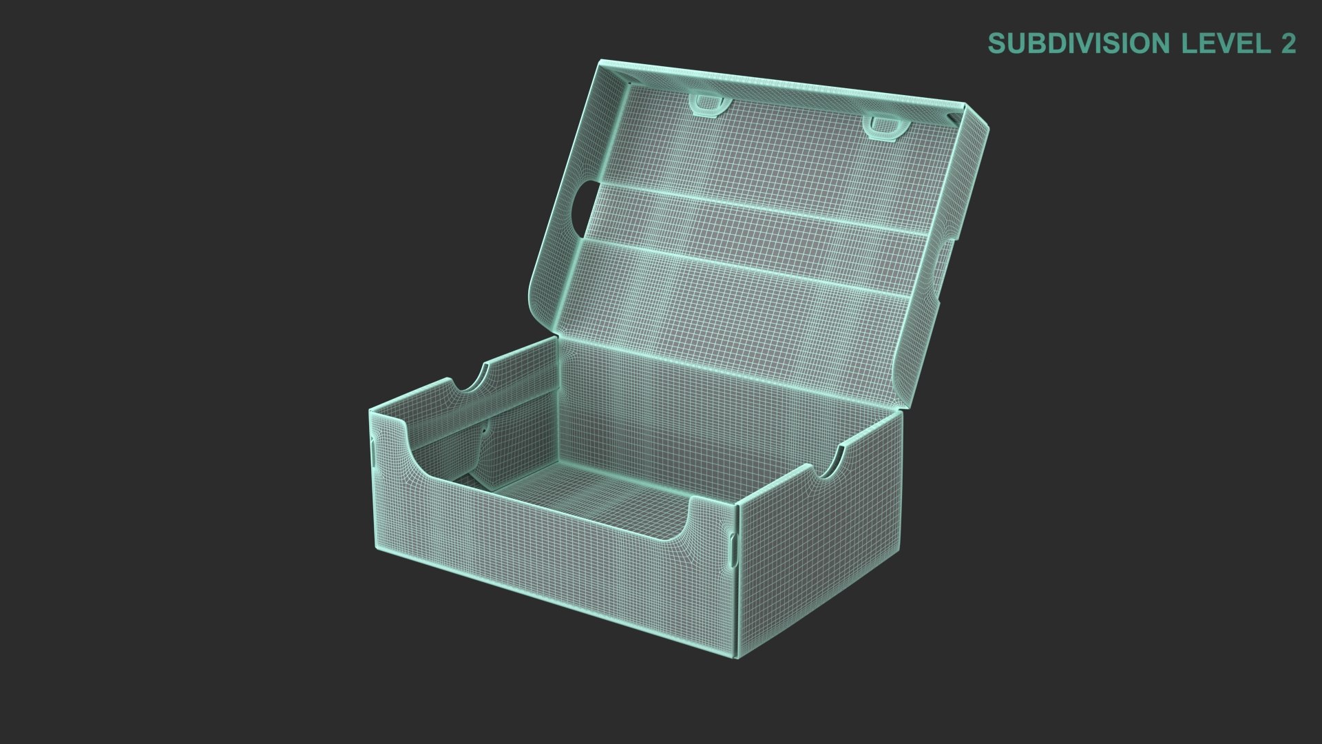 3D Nike Shoebox Open Model - TurboSquid 2158233