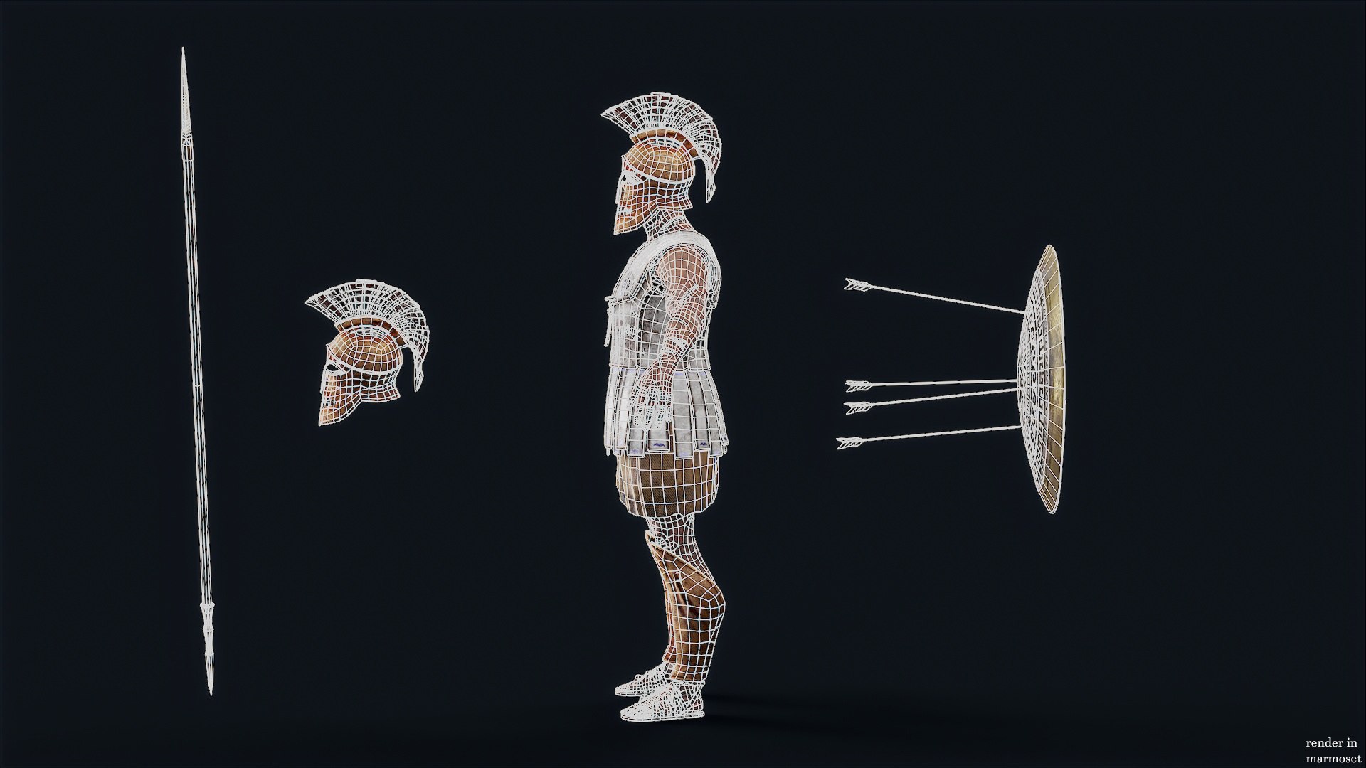 3D SPARTAN HU1 - TurboSquid 2324463