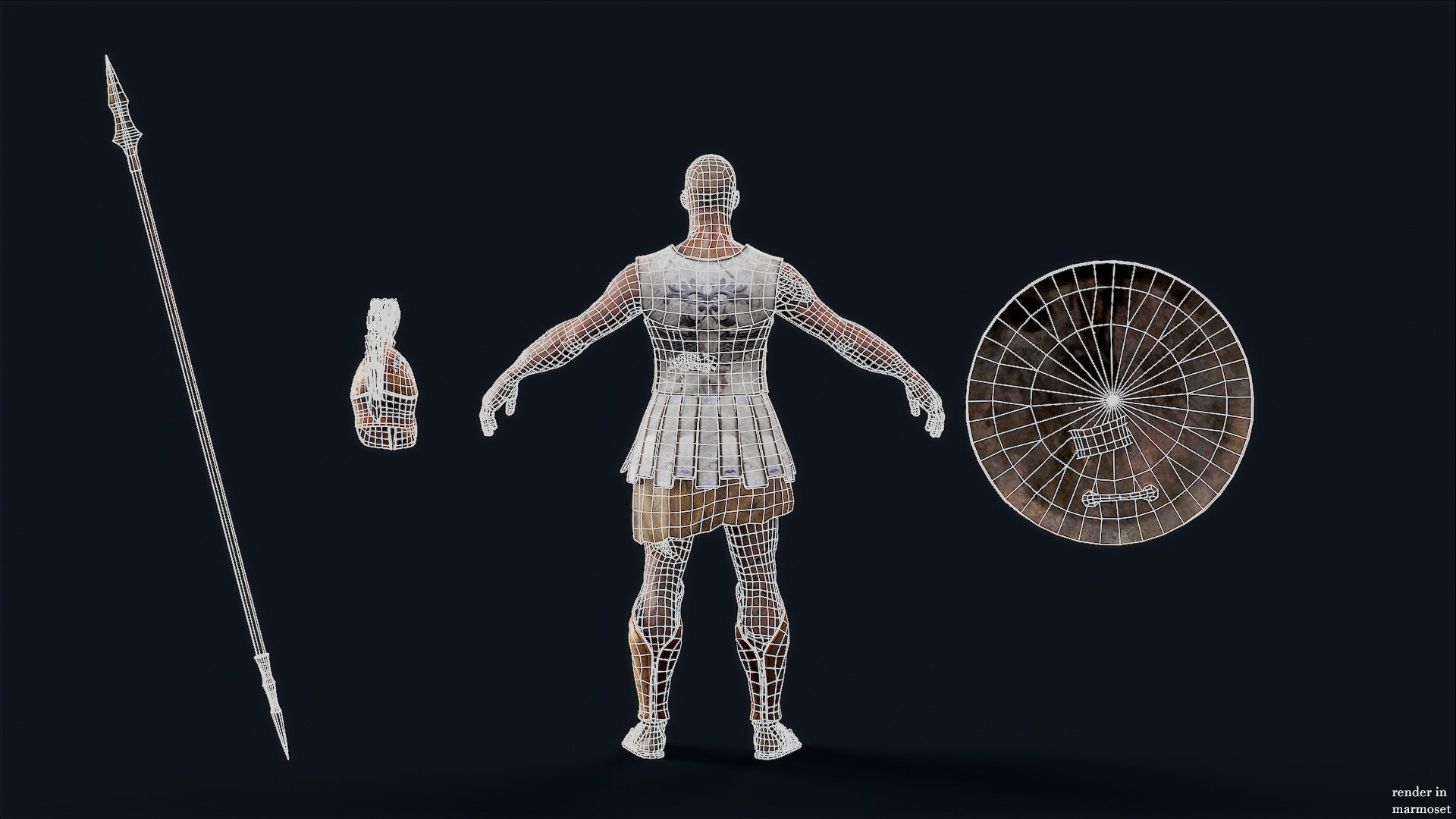 3D SPARTAN HU1 - TurboSquid 2324463