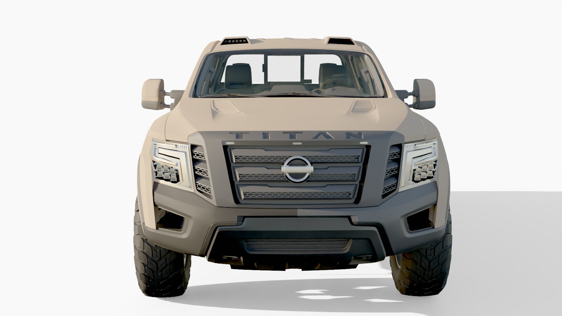 Nissan 4X4 Rigged Low Poly 3D model - TurboSquid 2155021