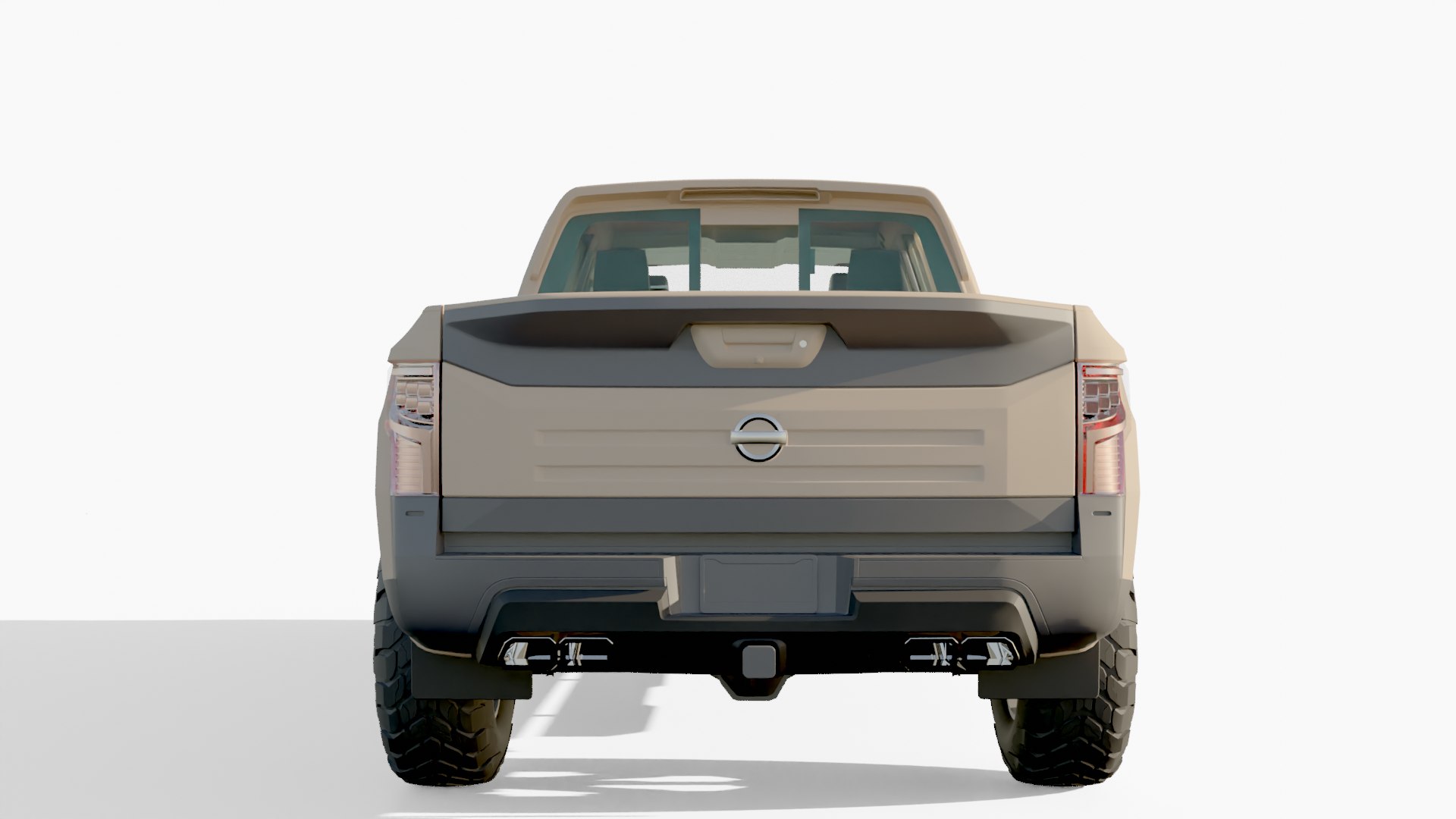 Nissan 4X4 Rigged Low Poly 3D model - TurboSquid 2155021